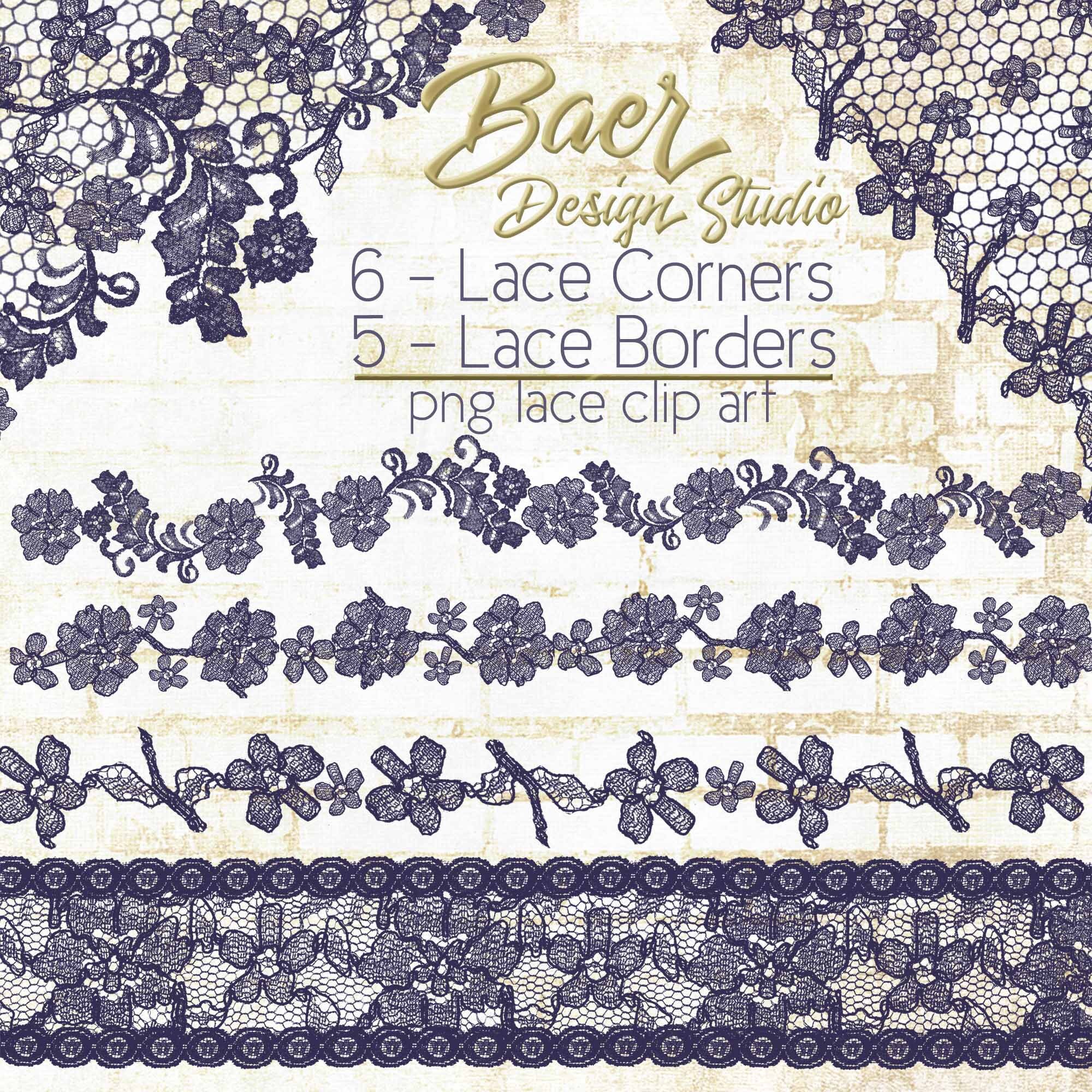 Lace Corner Clip Art