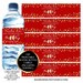 Red Water Bottle Labels:printable Waterbottle Label, Waterbottle ...