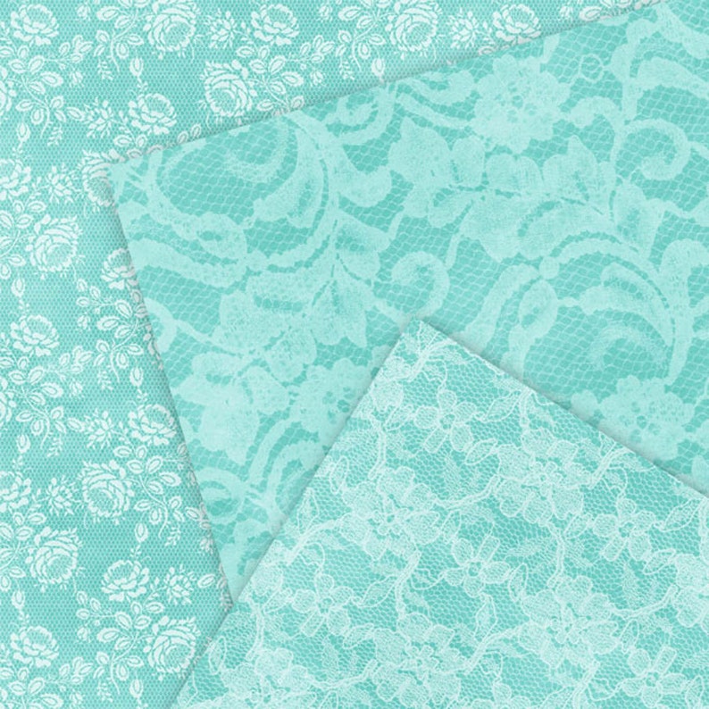 SHABBY CHIC Digital Paper:teal Damask Digital Paper Turquoise - Etsy