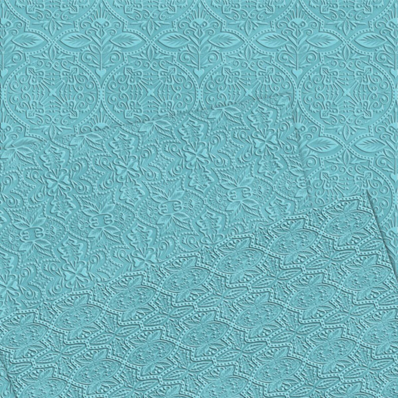Turquoise and Silver Digital Paper Snowflake Digital Paper | Etsy