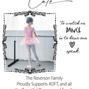 Dance Recital Program Ad Includes Editing Dance Recital - Etsy