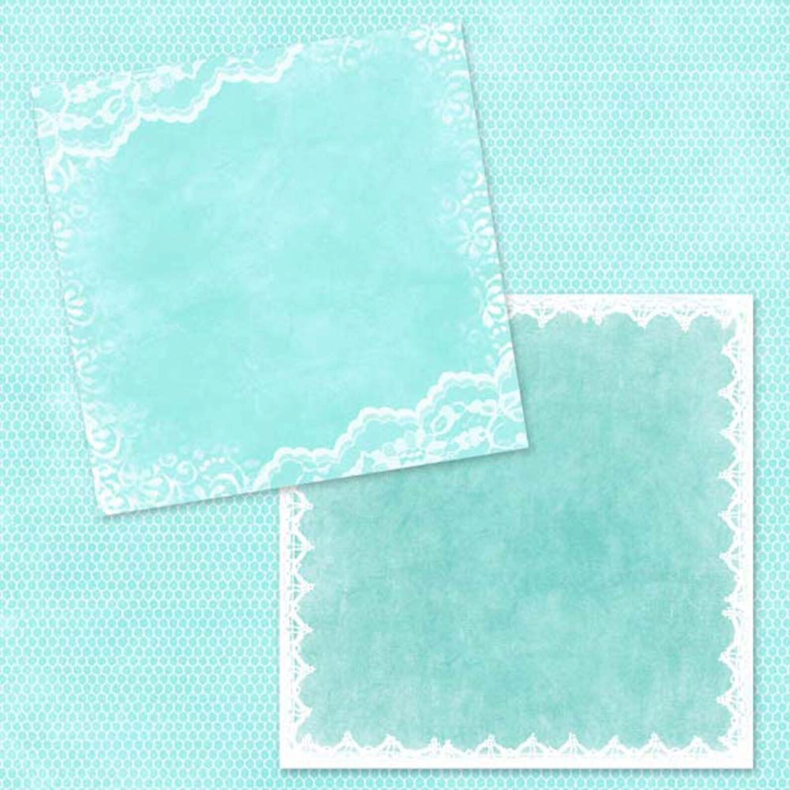 Turquoise Lace Digital Paper:wedding Printable Paper - Etsy