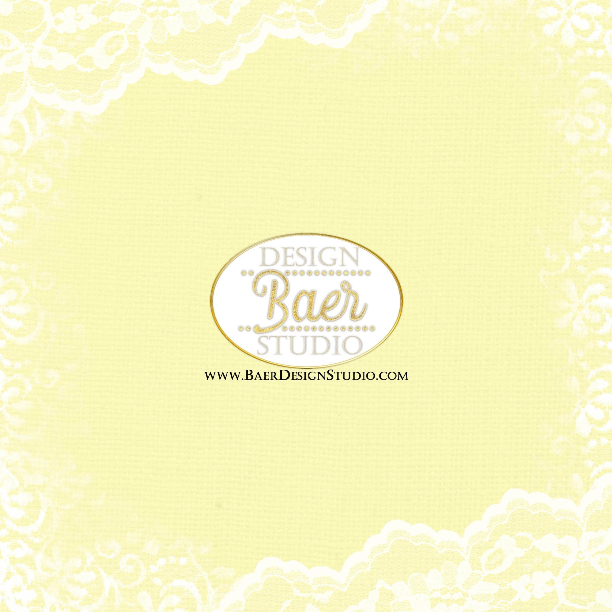 Yellow Digital Paper:yellow Lace Digital Paper Buttercream | Etsy