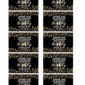 Mini Jameson Label 50ml Bottle, Personalized Printable Irish Whiskey ...