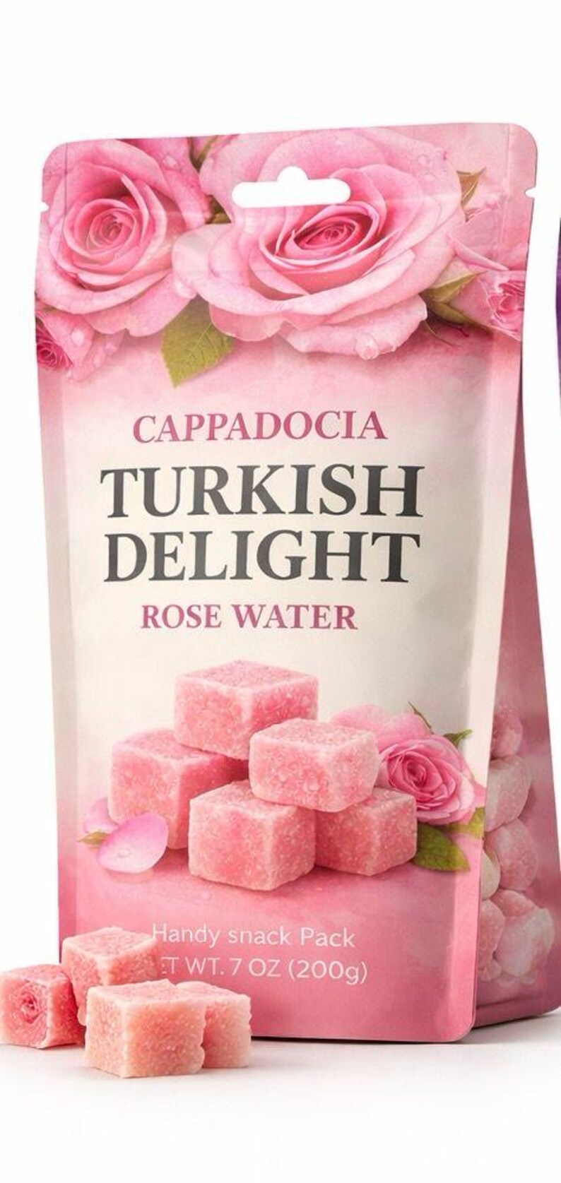 Rose Water Turkish Delight - Etsy