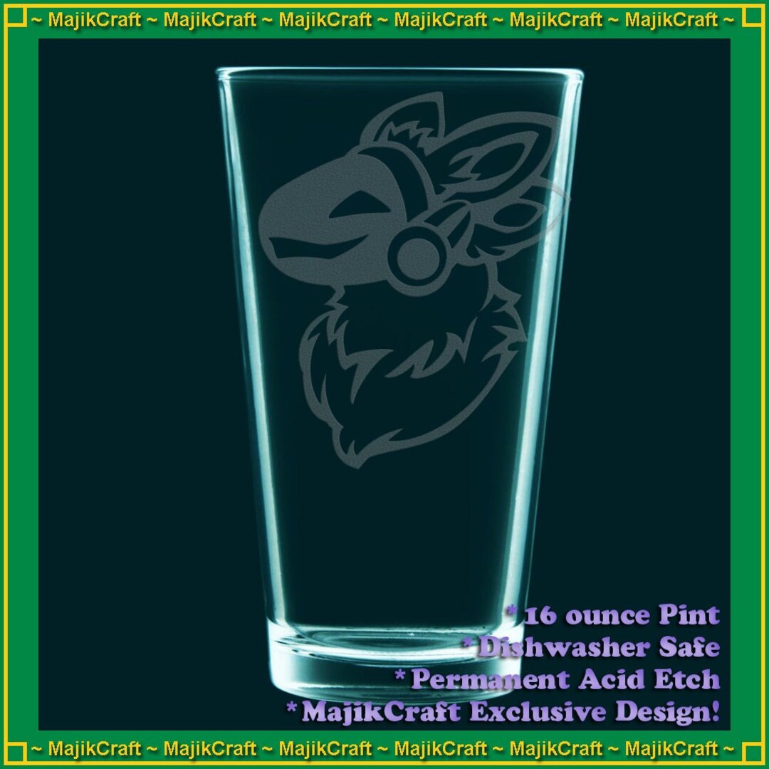 Happy Protogen Furry Fursona Proot Beer Tumbler Drinking - Etsy