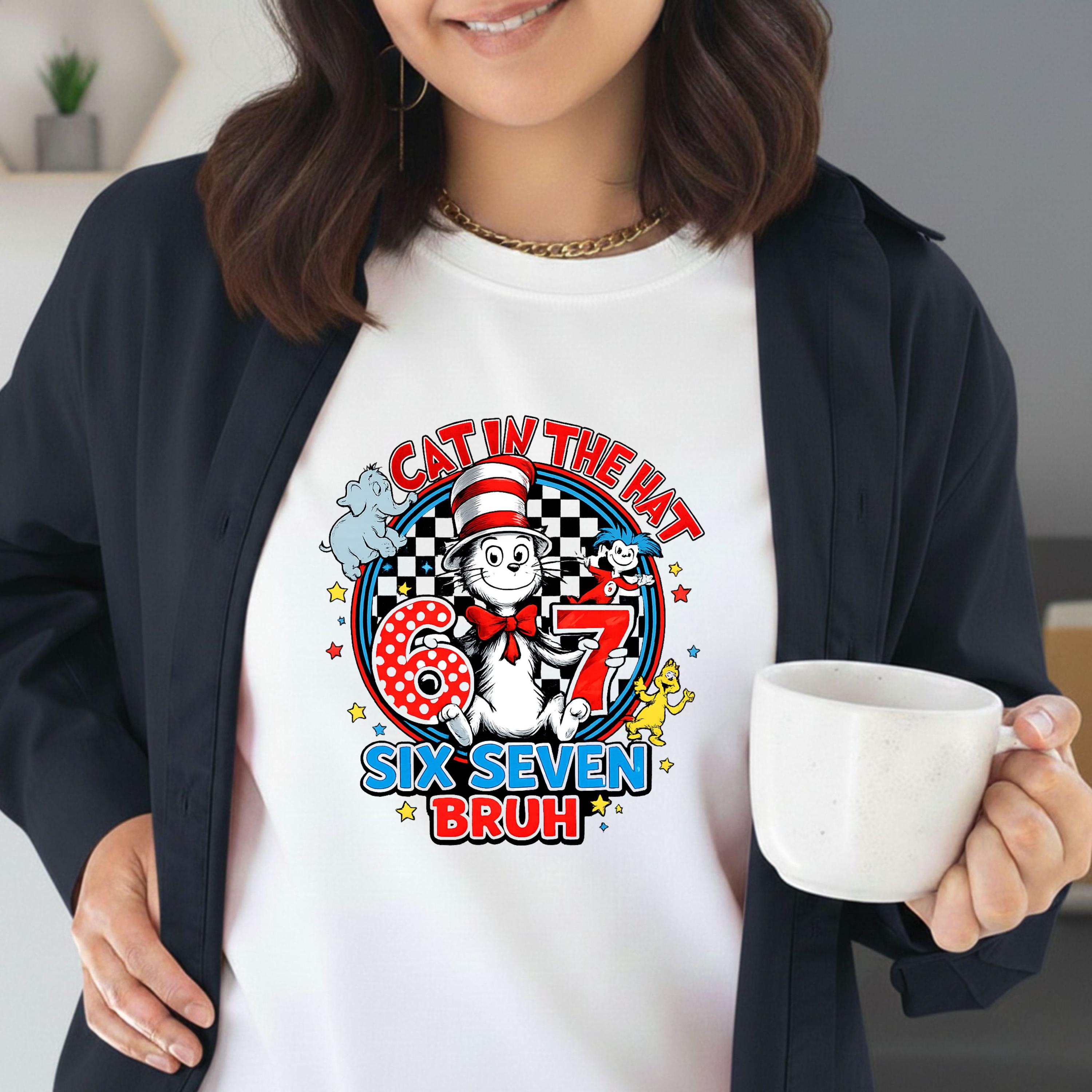 Read Across America PNG Bundle, Cat in the Hat 6 7 PNG, Thing 1 Thing 2 ...