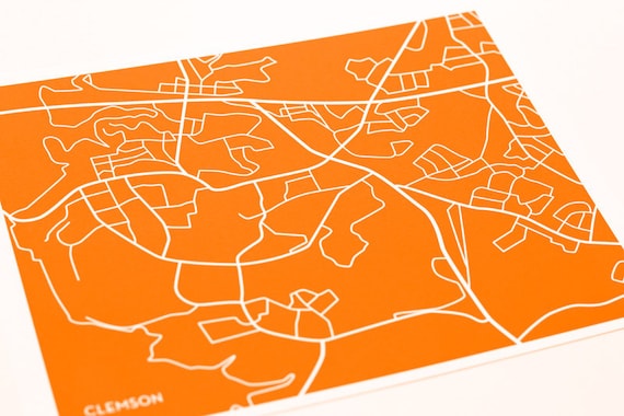 Clemson University Departments Map