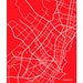 Bogotá City Map Art Print / Colombia Line Art Drawing / 8x10 Digital ...