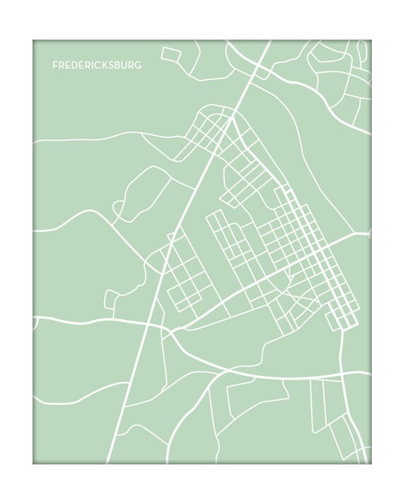 Map Of Fredericksburg Va Area