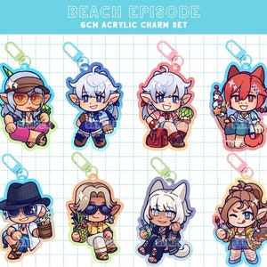 FFXIV Summer Trust Charms - Etsy