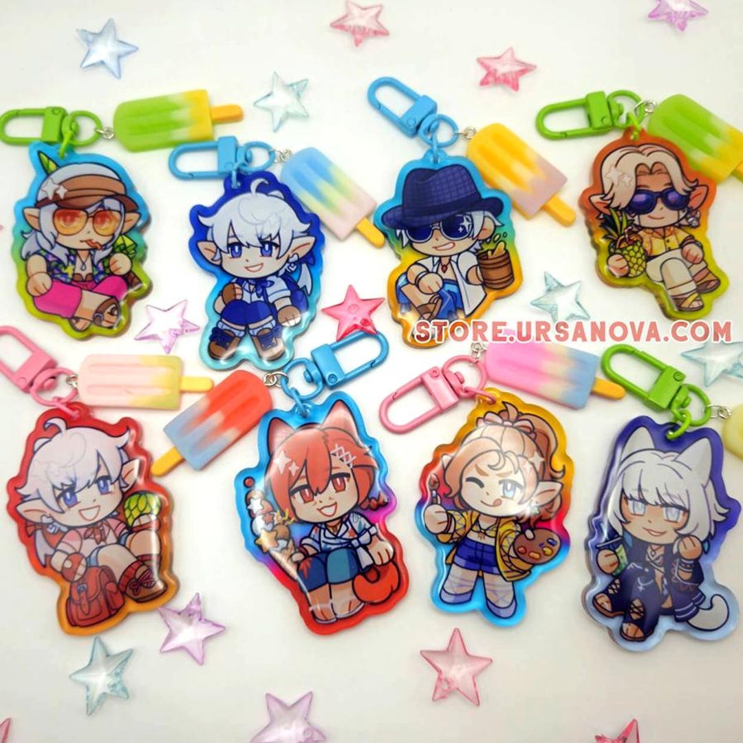 FFXIV Summer Trust Charms - Etsy