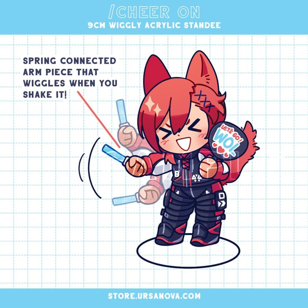 FFXIV Graha Wiggly Standee - Etsy