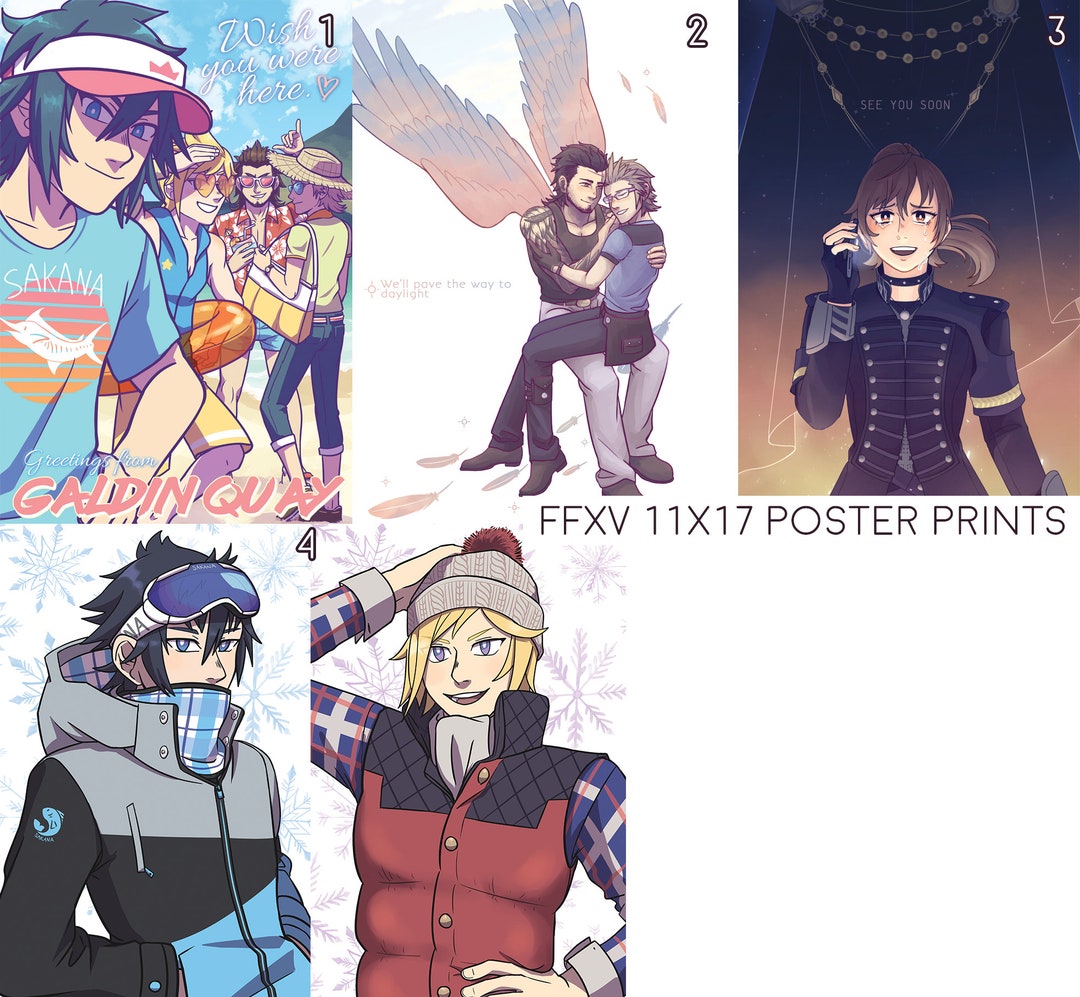 FFXV Poster Prints [SALE] - Etsy