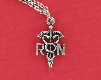 Rn Symbol on Necklace - Etsy