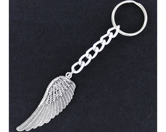 Angel Wing Keychain - Etsy