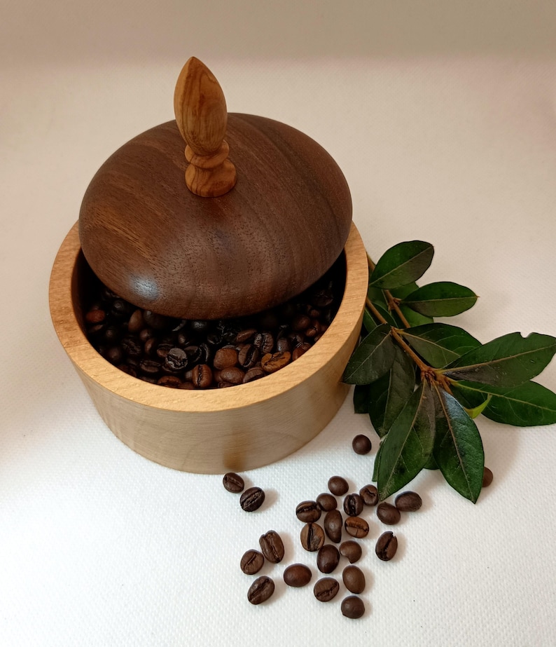 Hand Turned Solid Walnut Wood Box – Natural & Non Toxic - Etsy