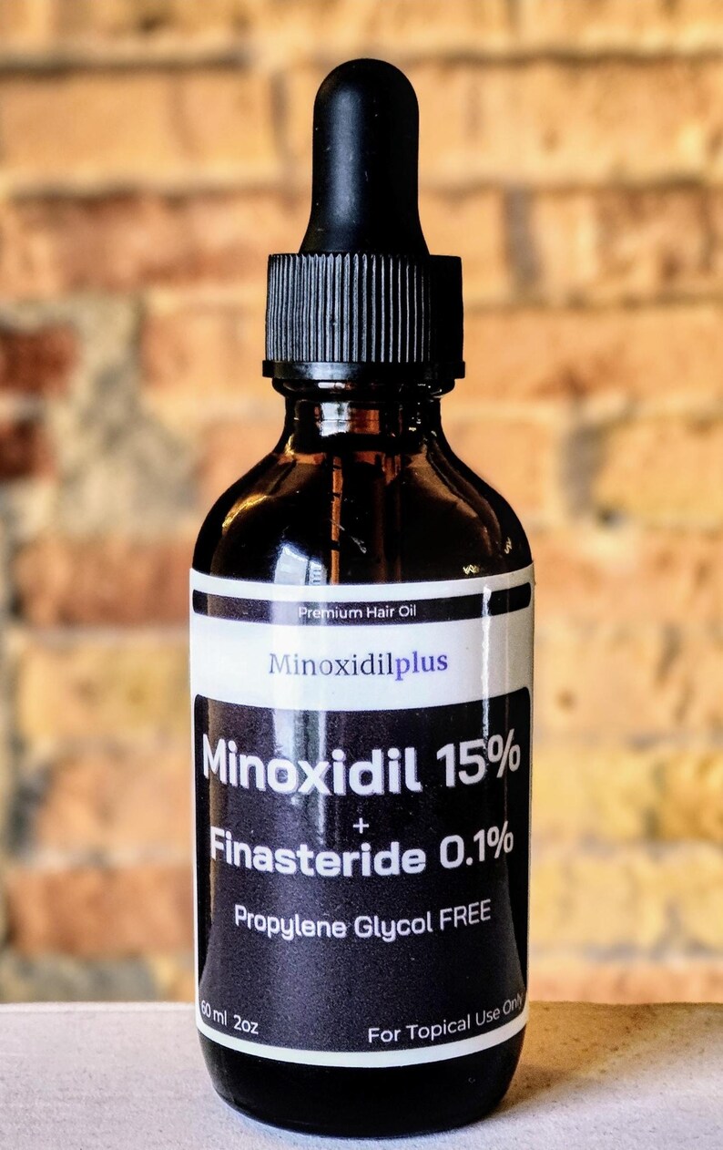 Minoxidil 15% + Finasteride 0.1 - Etsy