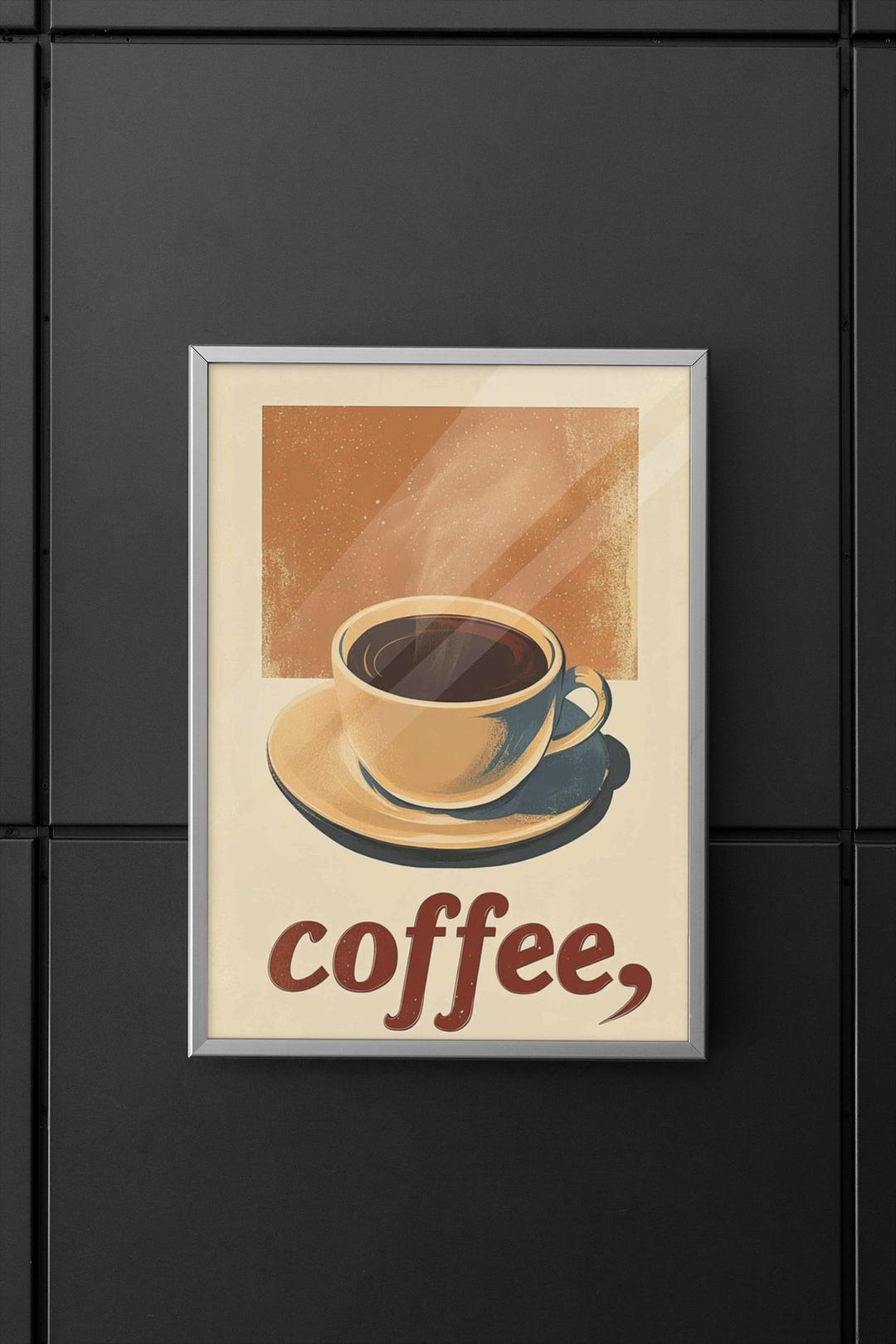 Coffee Poster | Vintage Coffee Wall Art | Kitchen Cafe Decor ...