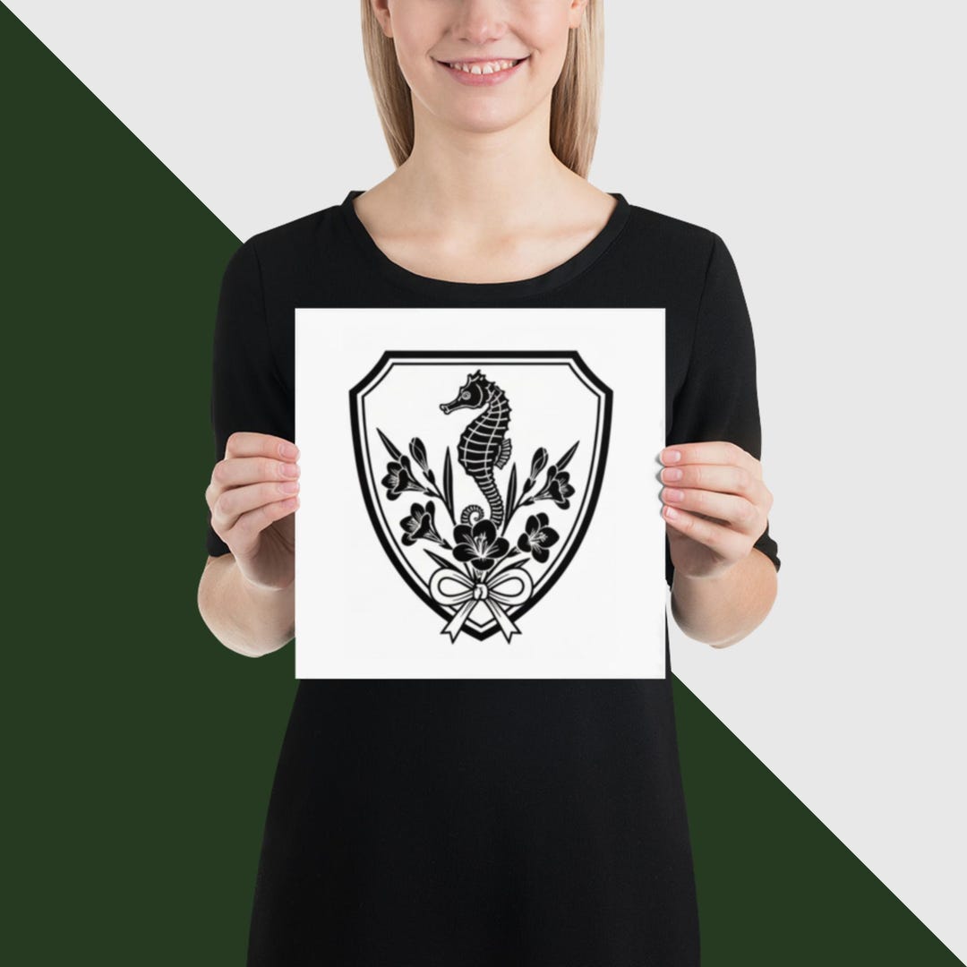 Family Crest Poster for Those Born in February of the Year of the ...