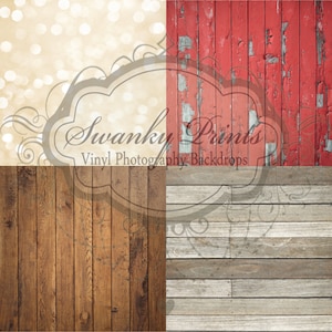 COMBO / FOUR PACK / 2ft X 2ft Vinyl Photography Backdrops for Product ...