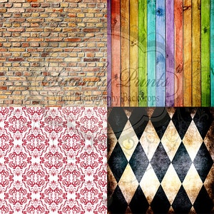 SAMPLE PACK 12" X 12" Combo / Mix and Match / Vinyl Photography ...