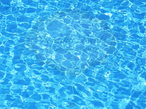 2ft X 2ft Vinyl Photography Backdrop / Summer Pool / Water | Etsy