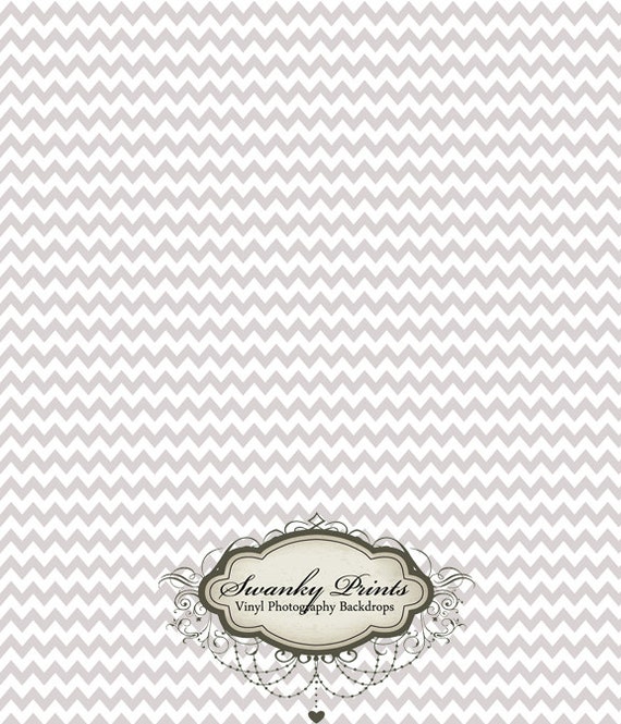 6ft X 7ft Vinyl Photography Backdrop / Silver Chevron / Small - Etsy