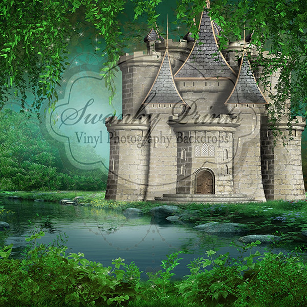 PRODUCT 2ft X 2ft Vinyl Photography Backdrop / Castle - Etsy