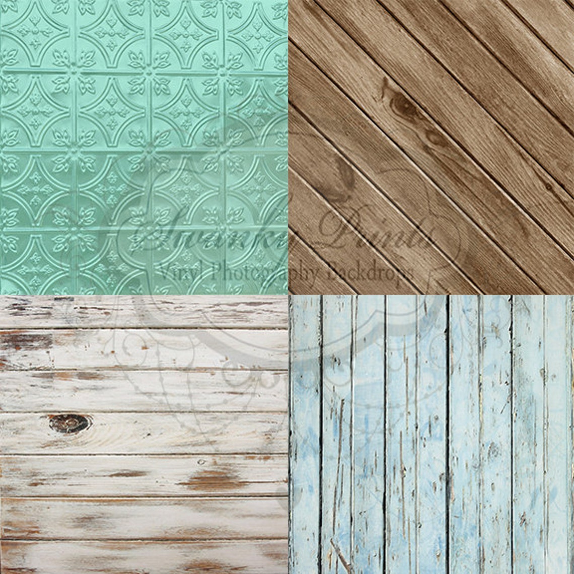 SAMPLE PACK / FOUR 12 X 12 Variety Backdrops - Etsy