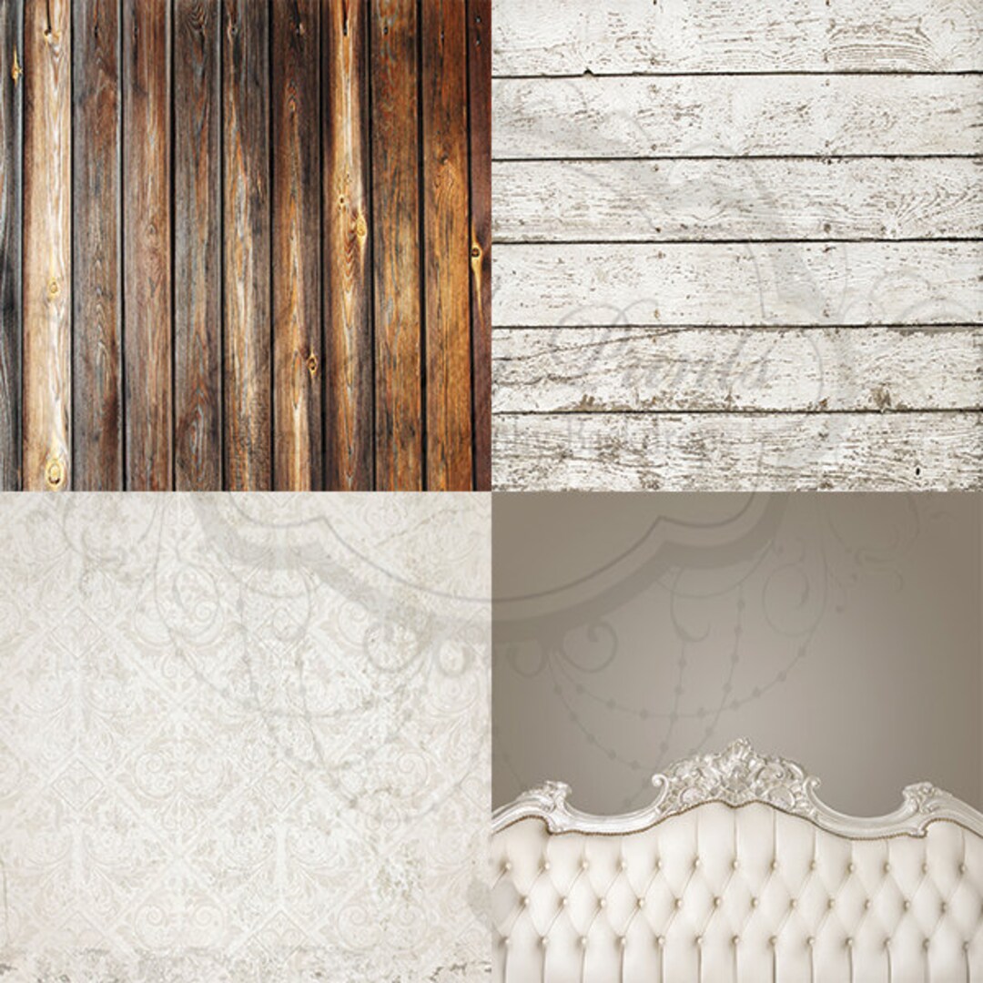 COMBO / FOUR PACK / Fondos de fotografía de vinilo de 2 pies x 2 pies ...