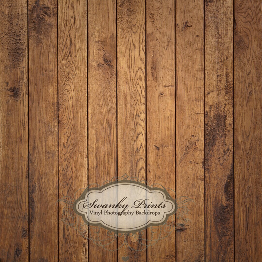 6ft X 5ft Vinyl Photography Backdrop / Brown Raw Wood Floordrop - Etsy