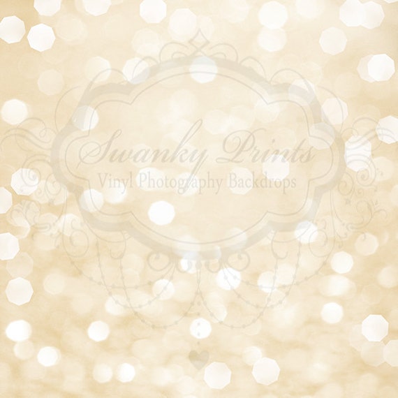 6ft X 6ft Cream Bokeh / Vinyl Photography Backdrop - Etsy