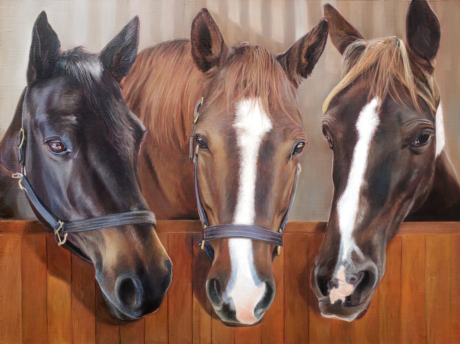 Custom Horse Painting Horse Portrait Oil Painting Oil on - Etsy