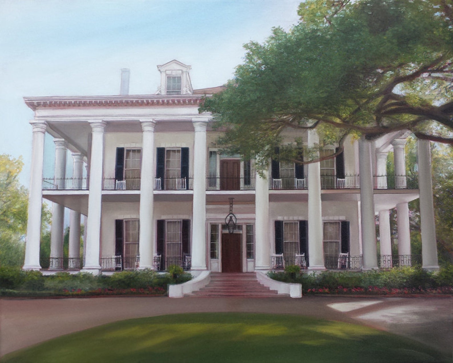 Hand Painted - CUSTOM HOUSE PAINTING - House Portrait - Portrait of ...