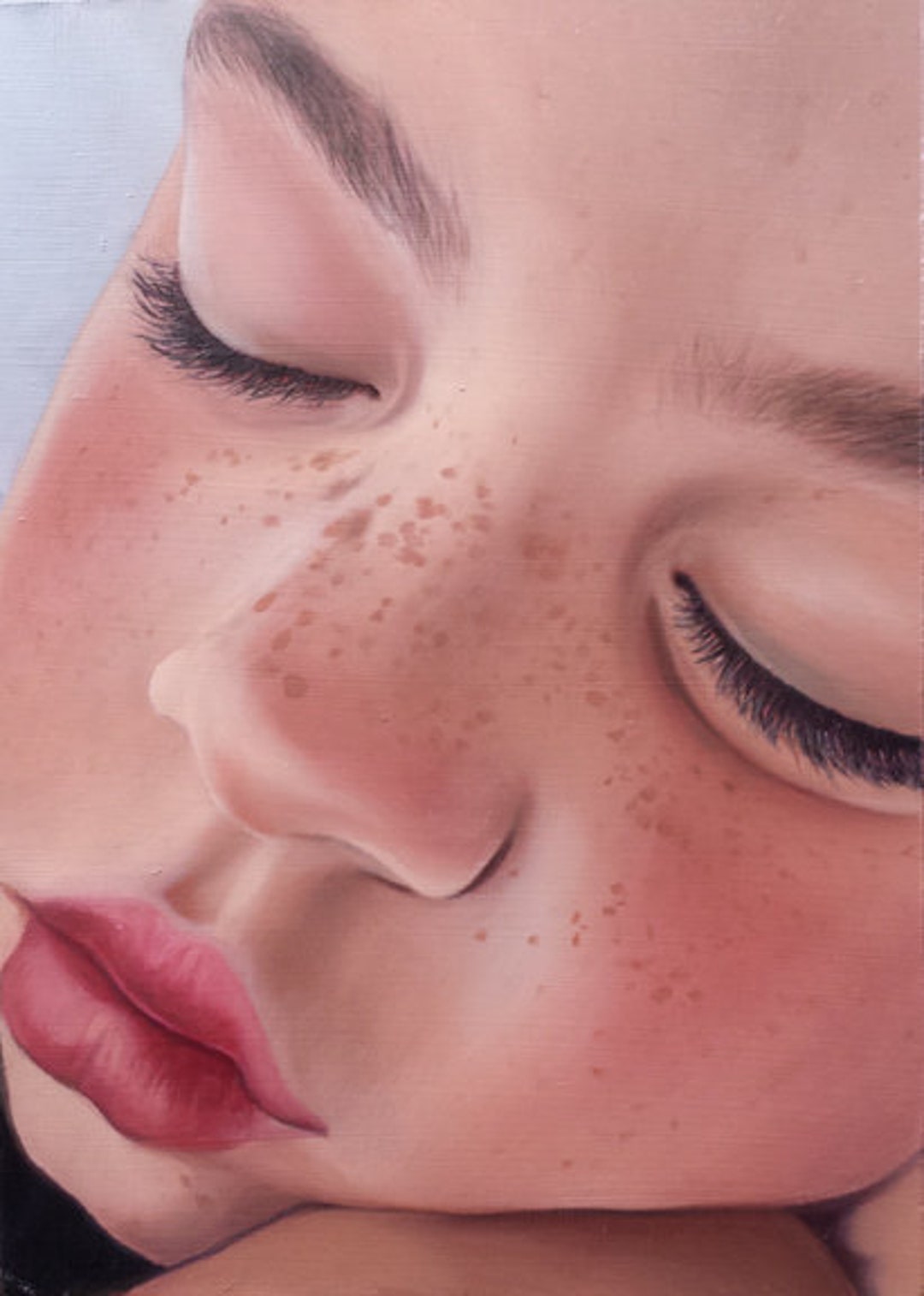 Miniature Custom Portrait - Oil Painting - Mini Portrait - Unique Gift ...