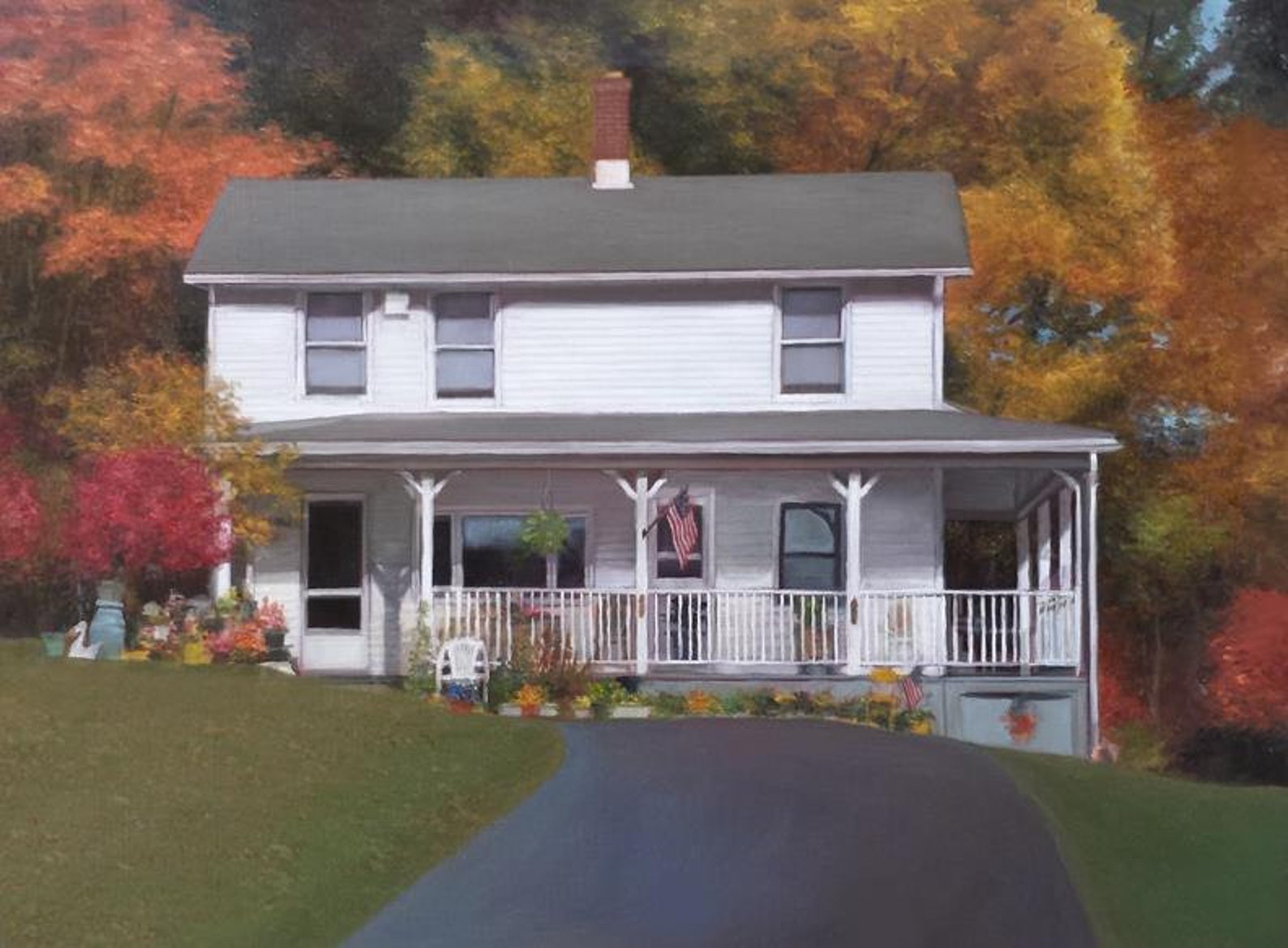 Hand Painted - Custom House Painting - House Portrait - House Art ...