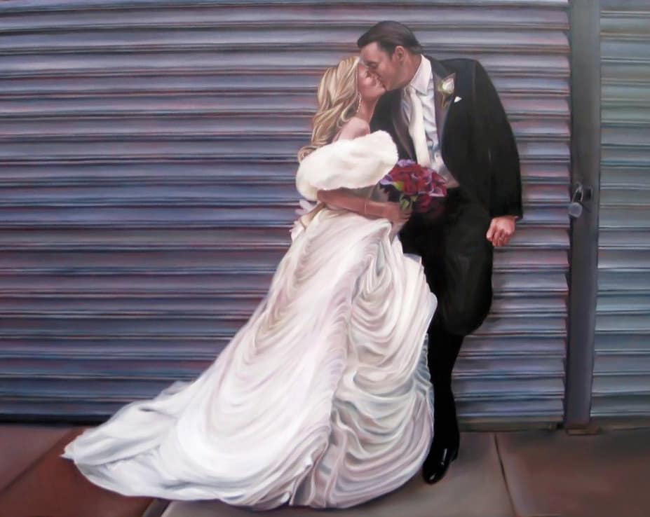CUSTOM PORTRAIT - Custom Wedding Painting - Oil Painting - Wedding ...