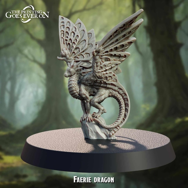 Miniature Forest Dragon - Etsy