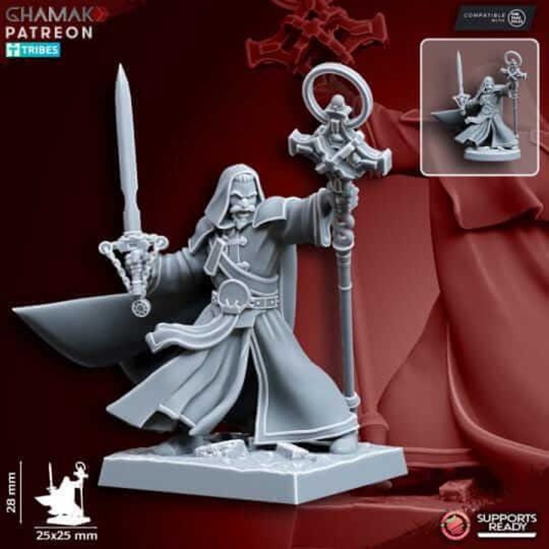 Empire Wizards 3D Miniature - Miniatures by Ghamak - Etsy