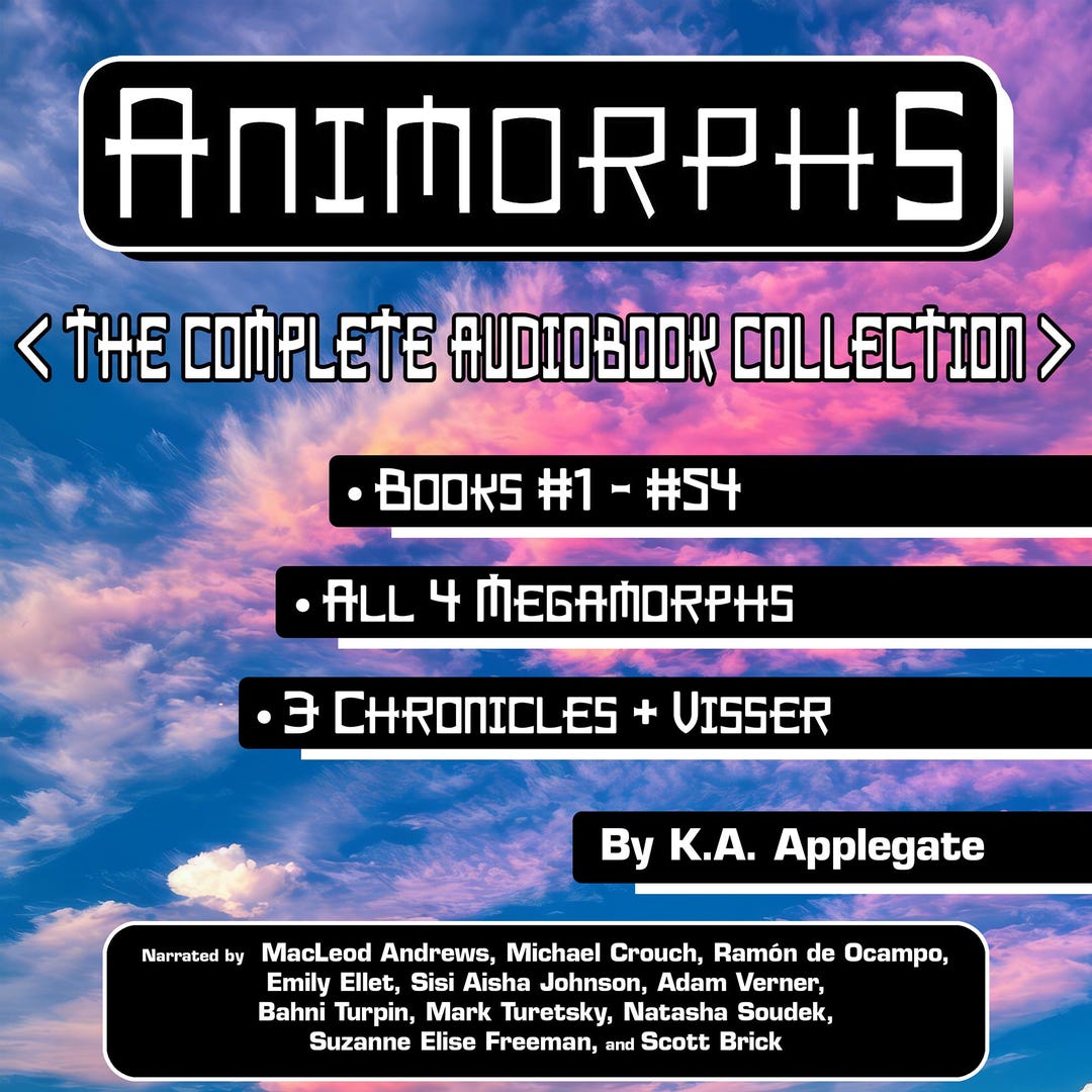 ANIMORPHS Series by K.A. Applegate entire 62 Audiobook and Ebook ...