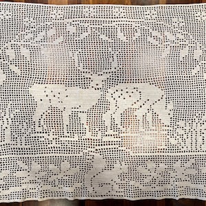 Custom Filet Crochet Deer – Commission Your Woodland Design - Etsy