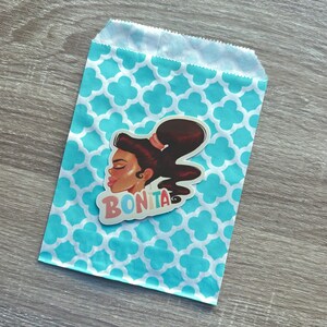 Bonita Sticker Vinyl Sticker Latina Girl - Etsy