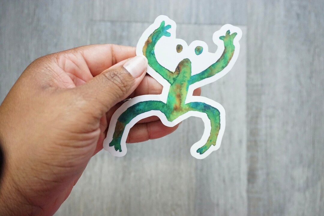 Taino Boriqua Coqui Frog Vinyl Sticker Pack- Water Bottle Stickers ...