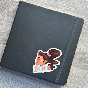 Bonita Sticker Vinyl Sticker Latina Girl - Etsy