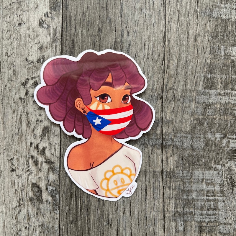 Puerto Rico Mask - Etsy