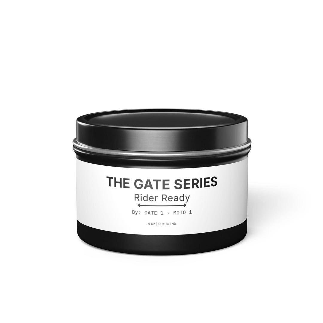 BMX Inspired Tin Candle - Etsy