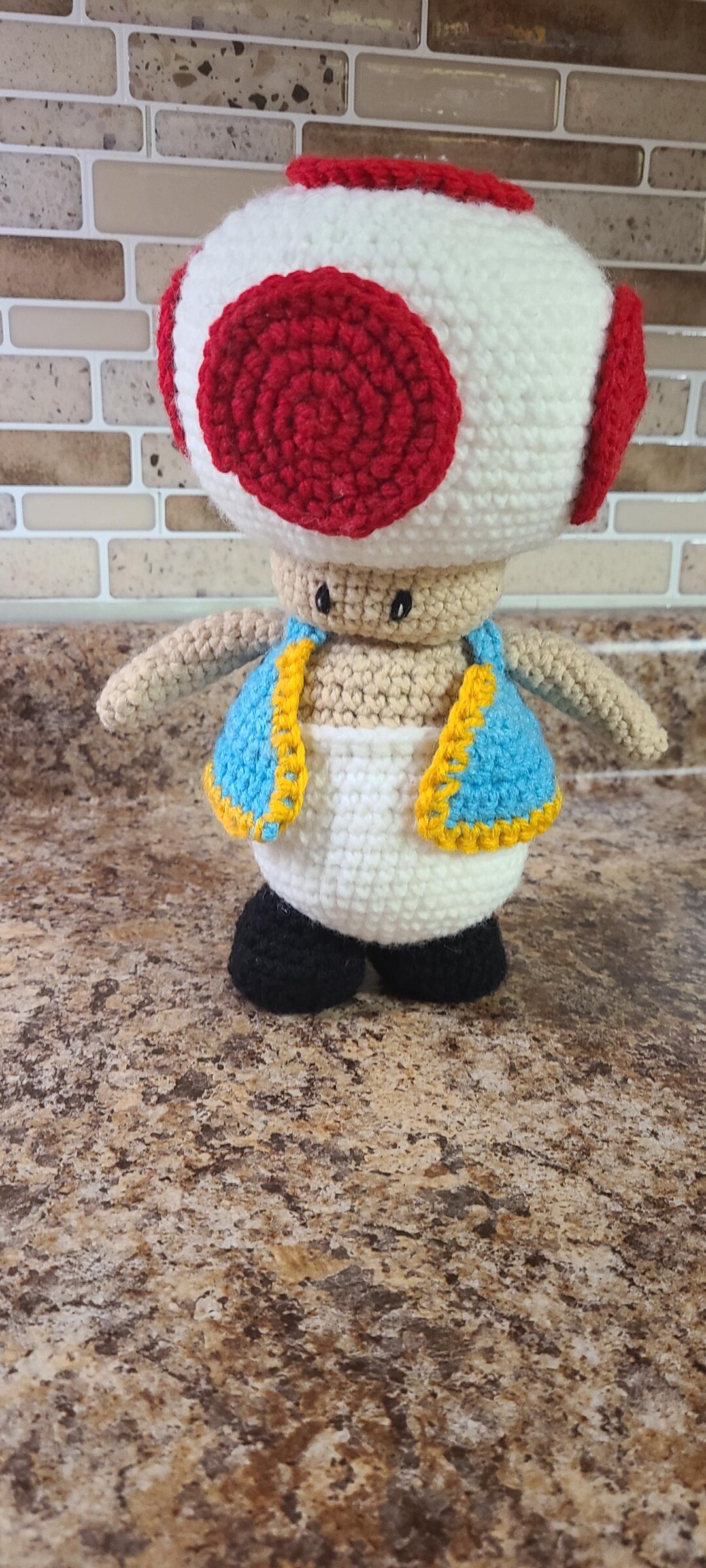 Mario Brothers: Toadstool - Etsy