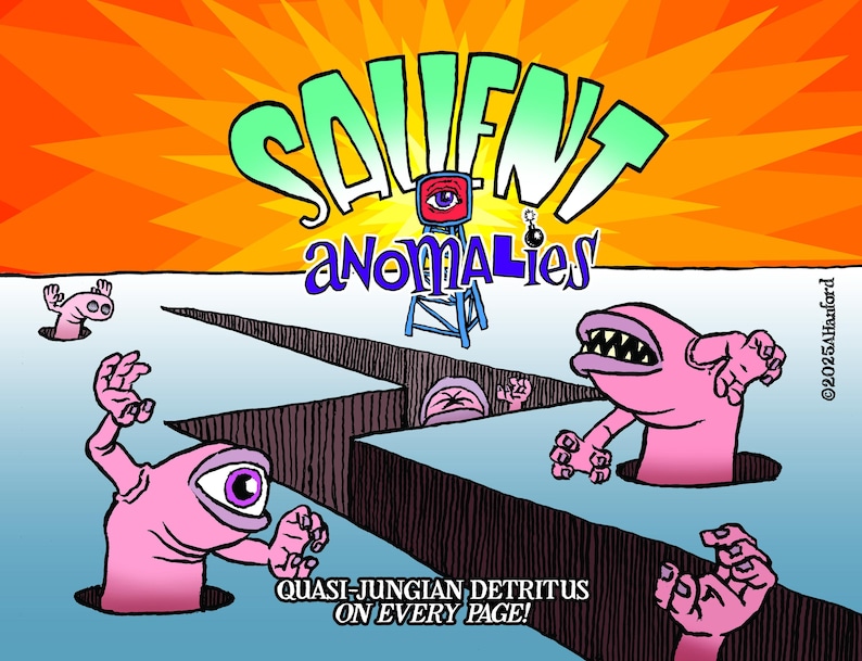 Salient Anomalies is a Soft Cover Collection of 44 Comic Book-style ...