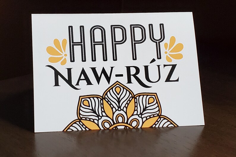 Happy Naw-ruz Printable Greeting Card / Instant Download / - Etsy
